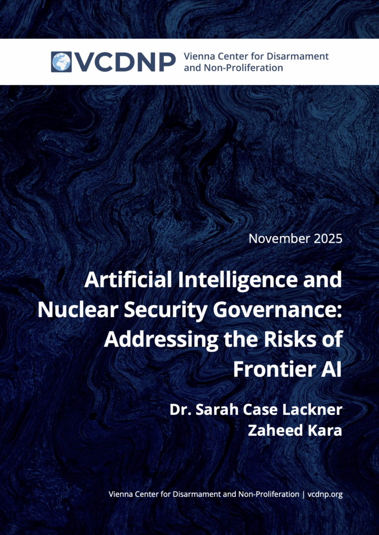 Artificial Intelligence and Nuclear Security Governance: Addressing the ...